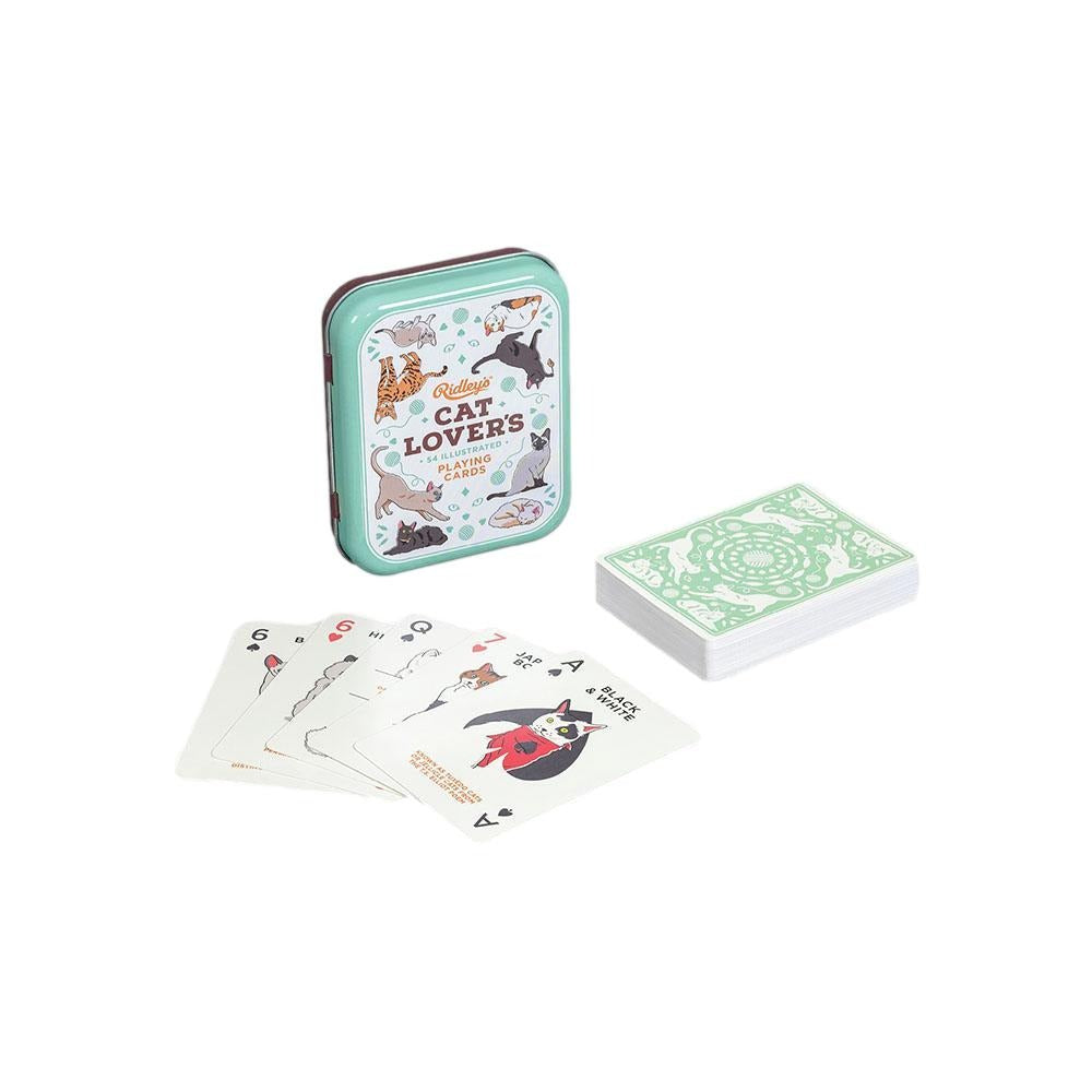 Cat Lover's Playing Cards – Oleander Floral Design